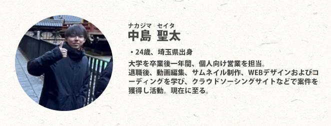 ポートフォリオサイトです。